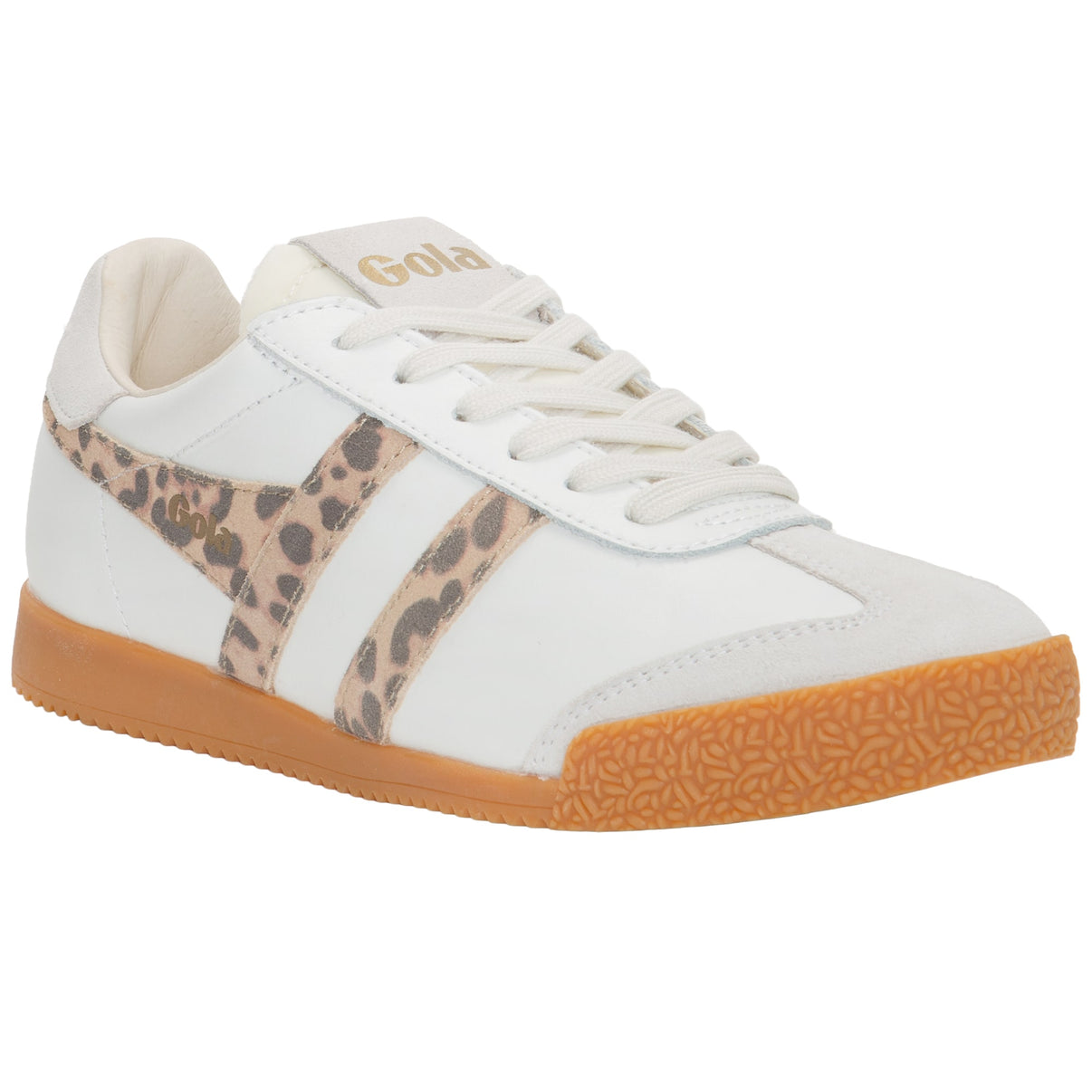 GOLA WOMEN ELAN JL TRAINER WHITE/LEOPARD/OFF WHITE – Gola Canada